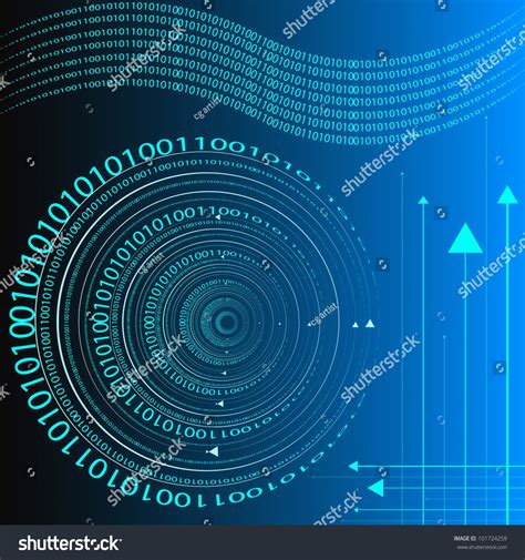 Information Tech Background Eps Version Also Available In Gallery Ad