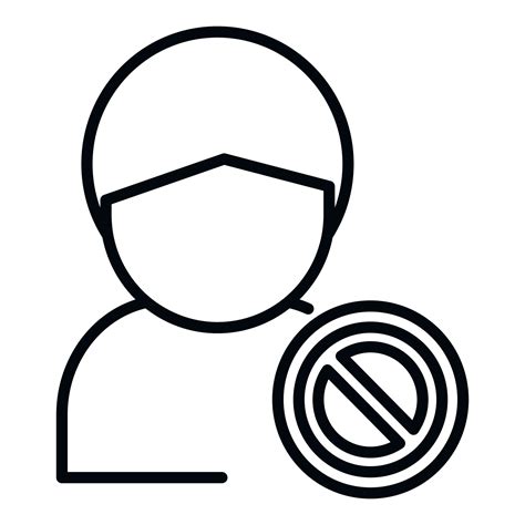 Account Delete Icon Outline Vector People Service 17326272 Vector Art At Vecteezy