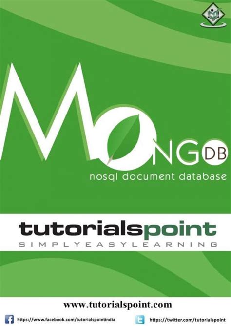 Pdf Mongodb Libmongodbtutorialpdf