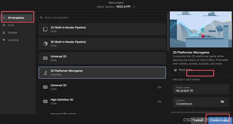 Unity学习1：第1个template的项目platformer 学习log4netplasticdll Could Not Be