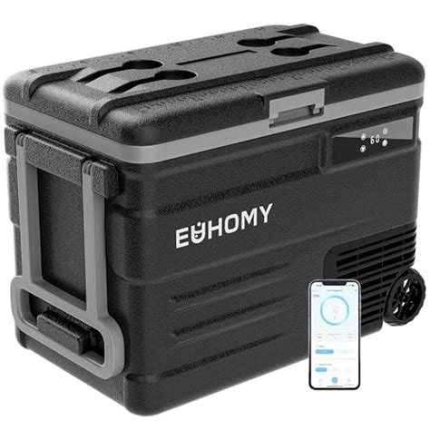 Euhomy 12 Volt Refrigerator 59qt55l 12v Fridge App Control Electric