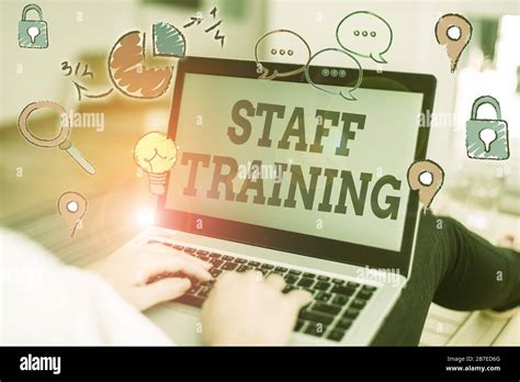 Word Writing Text Staff Training Business Photo Showcasing Learn Specific Knowledge Improve