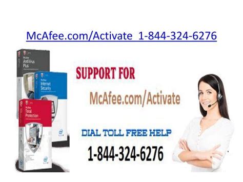 Activate 1 844 324 6276 Mcafee Security Protection