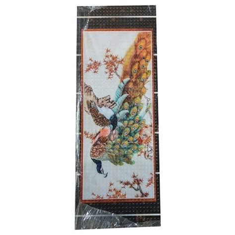 Interior 32mm Peacock Printed Wooden Laminated Door For Home At Rs 115