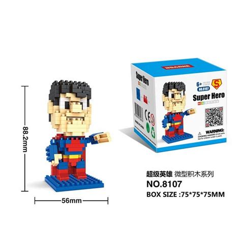 แจกปีใหม่วันเด็ก ราคาโล๊ะ ตัวต่อนาโนบล๊อคฮีโร่ การ์ตูน Size M Xl