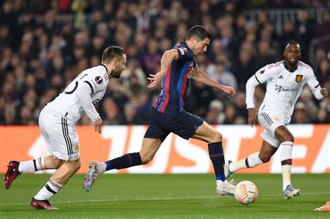 FC Barcelona Manchester United Wynik Meczu I Relacja Liga Europy UEFA Eurosport