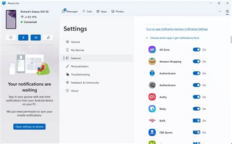 Manage Android App Notifications In Phone Link Geek Rewind