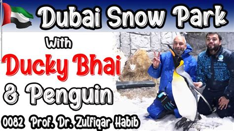 Dr Zulfiqar Habib On Linkedin Ski Dubai With Ducky Bhai And Penguin In A Snow Park My