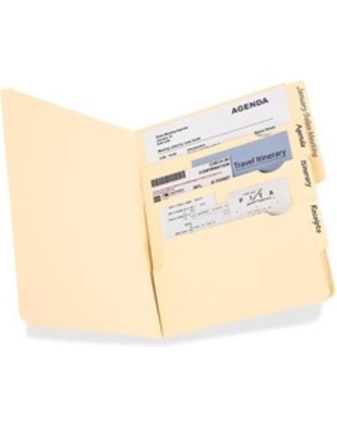 FILE FLDR DIVIDE UP LTR MANILA TCB Office Furniture Supplies