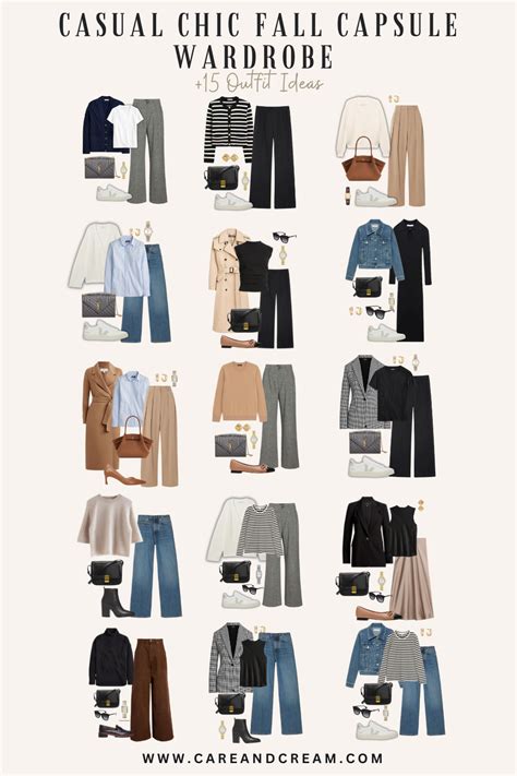 24 Casual Chic Fall Wardrobe Essentials 15 Chic Outfit Ideas Idee