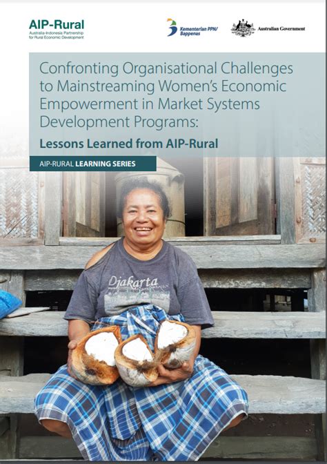Confronting Organizational Challenges To Mainstreaming Womens Economic