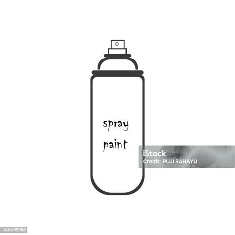 스프레이 페인트 벡터 일러스트 레이 션 아이콘 로고 템플릿 디자인 개념에 대한 스톡 벡터 아트 및 기타 이미지 개념 개념과 주제 그래피티 Istock