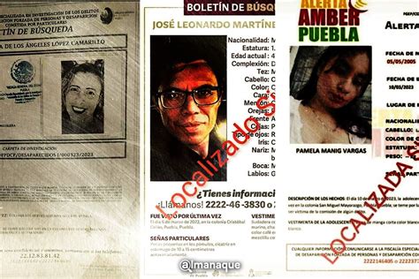 Pamela María Gabriela Y Leonardo Los Poblanos Desaparecidos Y