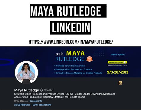 linkedin maya rutledge behance