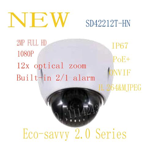 Dahua Security Ip Camera 2mp Full Hd 12x Mini Network Ptz Dome Camera