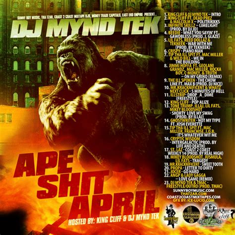 Dj Mynd Tek Ape Shit April Lyrics And Tracklist Genius