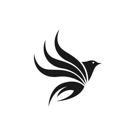Bird Logo Black And White