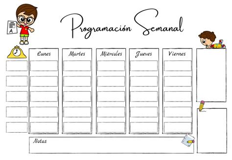 Programadores Curso 2024 2025 Semanales Para Planificar Tu Clase Varios Modelos Actividades De