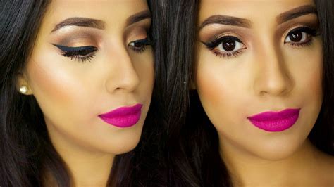 Bold Pink Lip Makeup Tutorial Saubhaya Makeup