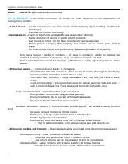 WK 1 NOTEBOOK FINS 5513 Docx FINS5513 NOTES INVESTMENTS BKM WEEK