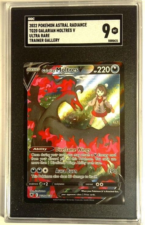 2022 Pokemon Sword And Shield Astral Radiance Trainer Gallery Galarian