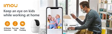 Imou Indoor Wi Fi Security Camera 1080P Pan Tilt Dome Camera Home