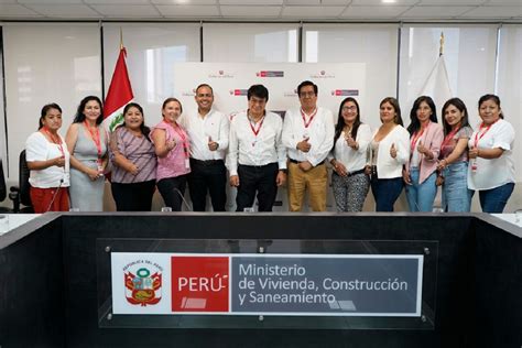 Mvcs Priorizará Proyectos De Agua Y Saneamiento De Nueve Alcaldesas