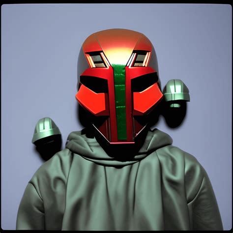 Mf Doom Eighties Scifi Warrior Toy · Creative Fabrica