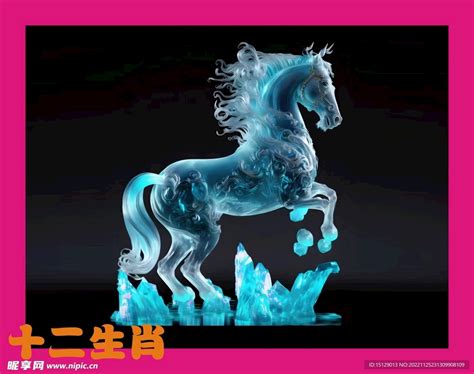 十二生肖马设计图广告设计广告设计设计图库昵图网