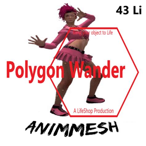 Second Life Marketplace Sofia Klain Animesh Polygon Wander