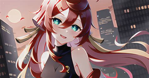 Yanfei Anime Manga Yanfei In The City Pixiv