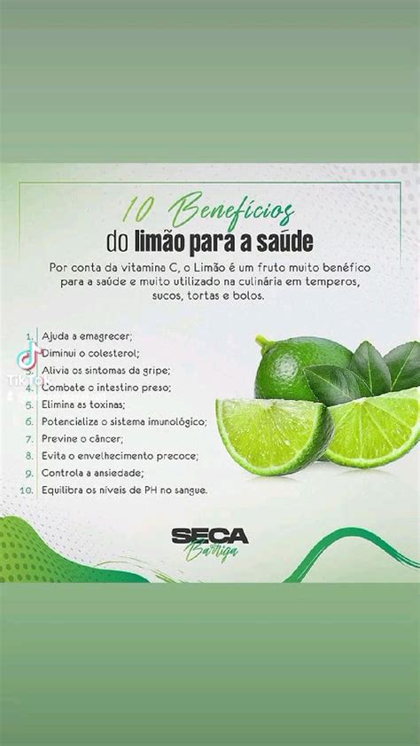 Você conhece os benefícios do limão para sua saúde Alimentar Controla
