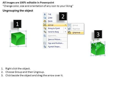 business 3d cube building powerpoint slides and ppt diagram templates