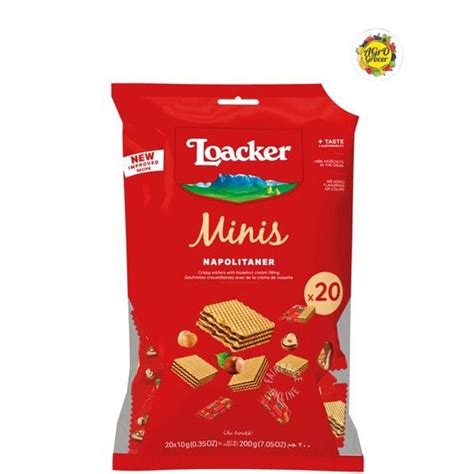 Loacker Classic Mini Crispy Wafers Napolitaner Shopee Malaysia
