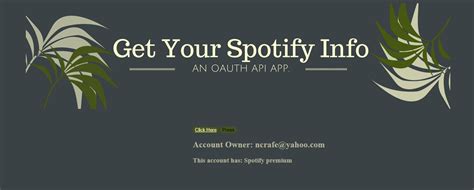 GitHub Dscarlett Chwy Spotify OAuth Api