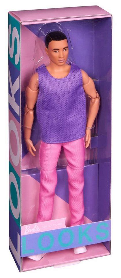 Mattel Gmbh Anziehpuppe Hjw84 Barbie Signature Looks Ken Puppe Mit