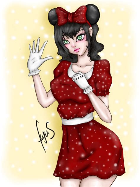 Minnie Mouse By Gothgothloliloli On Deviantart