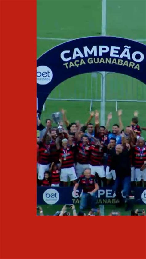Flamengo Recebe O Troféu Da Taça Guanabara Confira Onefootball