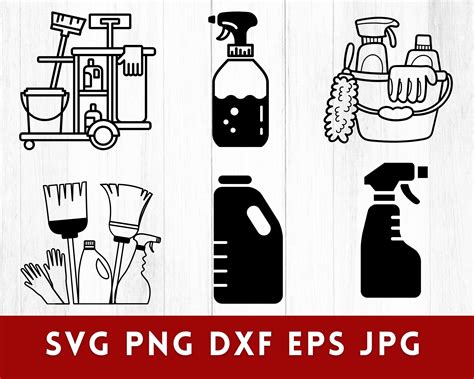 Cleaning Svg Cleaning Service Svg Housekeeping Svg Svg Etsy
