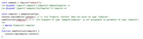 Typings Webpackcompiler Is Not Assignable To Compiler · Issue 7643 · Webpackwebpack · Github