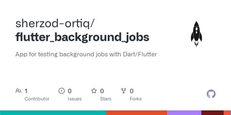 Github Sherzod Ortiq Flutter Background Jobs App For Testing Background Jobs With Dart Flutter