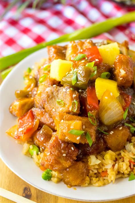 Slow Cooker Sweet And Sour Pork Life With The Crust Cut Off
