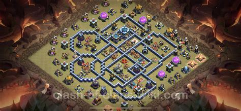 Best War Base Th13 With Link Anti Everything Town Hall Level 13 Cwl