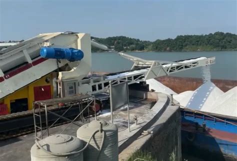 Truck Unloader Tracked Bulk Reception Feeder Ske Industries