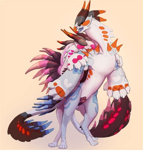 Rule 34 Beak Big Paws Bite Blue Skin Claws Crata Peretina Creatures