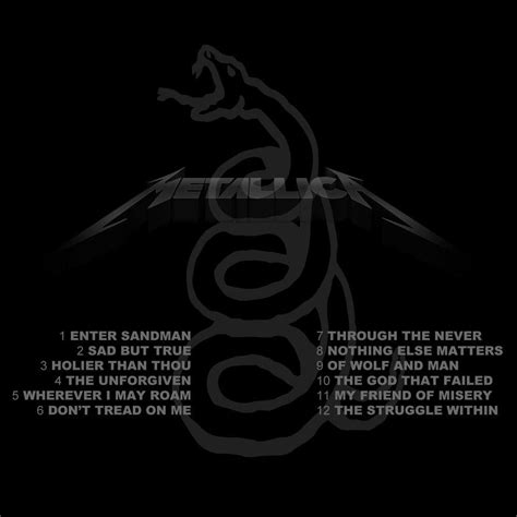 El Black Album De Metallica Cumple 26 Años •rock• Amino Amino