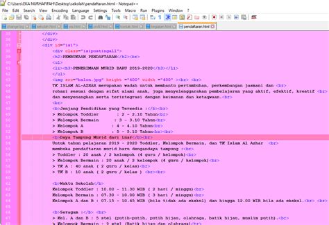 Belajar Membuat Web Html Css Dengan Tema Sekolah