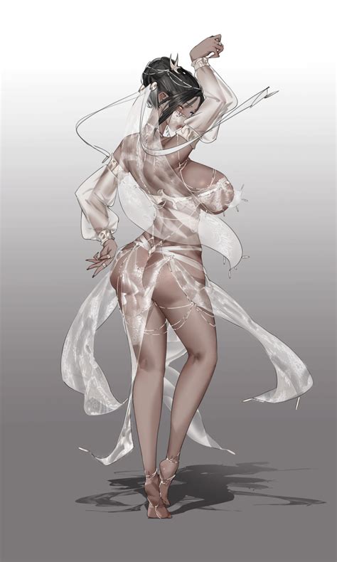 Shan3143311380 Original Absurdres Highres Arm Up Black Hair