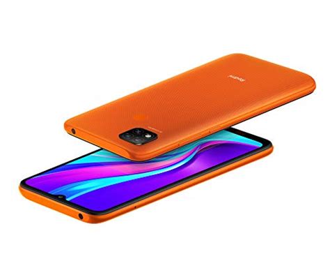 Redmi 9 Sporty Orange 4GB RAM 64GB Storage 5000 MAh 2 3GHz Mediatek Helio G35 Octa Core