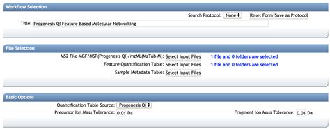 fbmn with progenesis qi gnps documentation